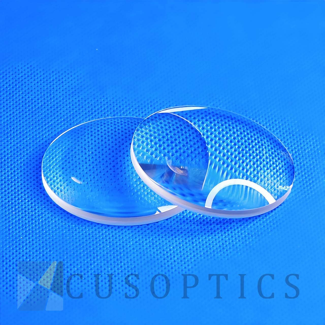 Custom Laser Collimating Plano-convex Lens - Sapphire, Quartz, K9/BK7 ...
